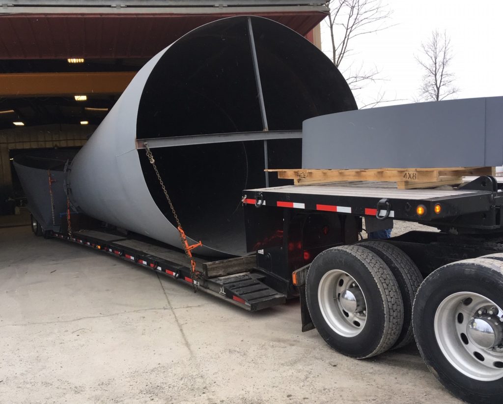 A-588 tapered duct & transition is not a problem for Bluegrass Metal ...