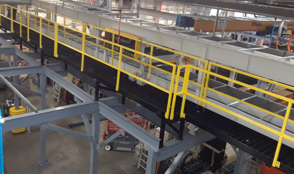 Conveyor support and catwalk fab & installation. Elizabethtown, Ky ...