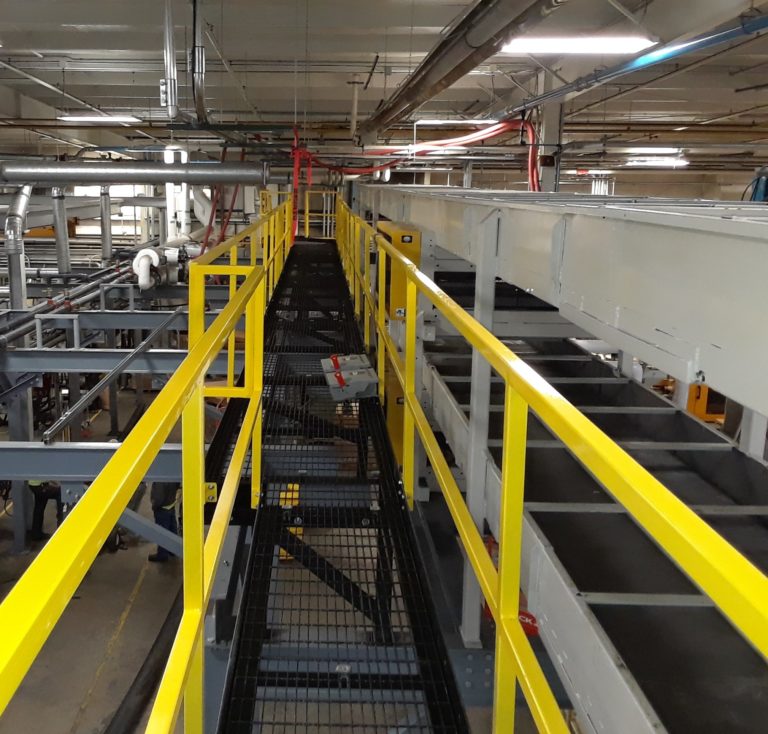 Conveyor support and catwalk fab & installation. Elizabethtown, Ky ...
