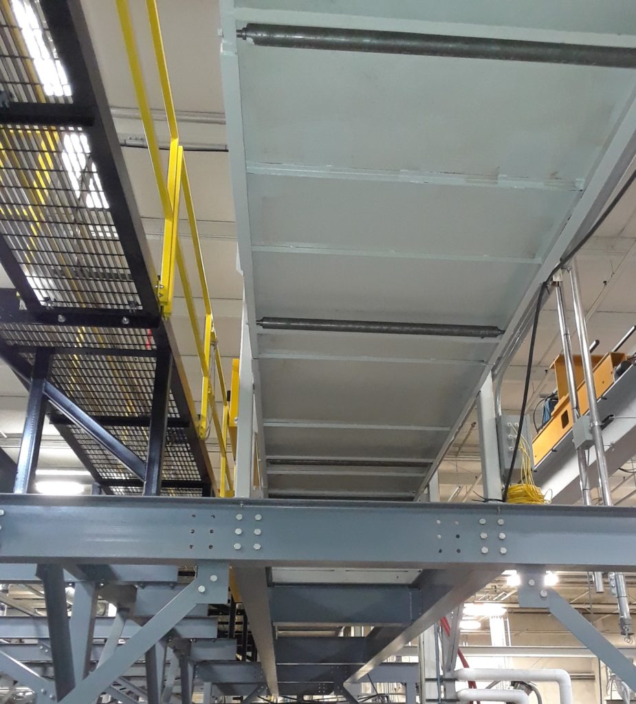 Conveyor support and catwalk fab & installation. Elizabethtown, Ky ...